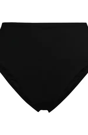 LANDS' END High Waisted Bikini Bottom - Black