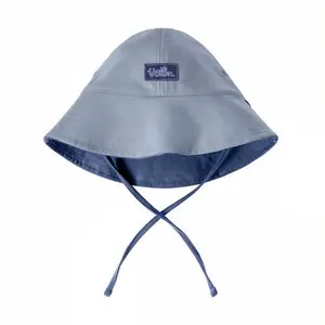 UV SKINZ Reversible Sun Hat - Moon Dust/washed Navy