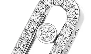 Messika Care Diamond Pavé Station Chain Bracelet