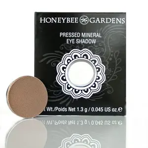 HONEYBEE GARDENS Pressed Powder Eye Shadow Single Matte Light Earthy Brown