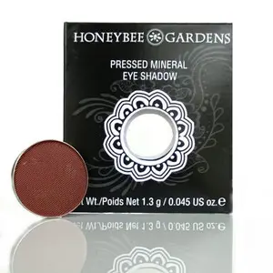 HONEYBEE GARDENS Pressed Powder Eye Shadow Single Matte Maroon Brown
