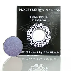 HONEYBEE GARDENS Pressed Powder Eye Shadow Single Plum Lilac With Shimmer