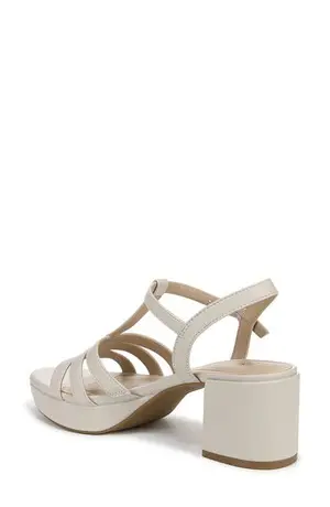 LIFESTRIDE Rio Ankle Strap Platform Sandals - Bone
