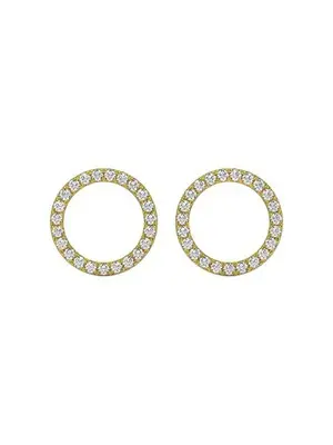 BLISS DIAMOND 1/4ct Diamond Earrings - 10k Yellow Gold