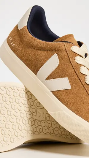 VEJA Campo Bold Suede Sneakers - Camel/pierre