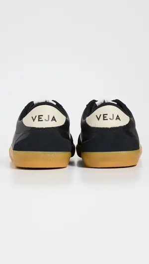 VEJA Volley O.t. Leather Sneakers - Black/pierre