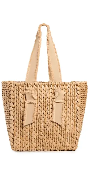 Pamela Munson Petite Isla Bahia Fringe Tote