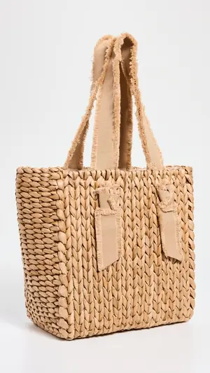 Pamela Munson Petite Isla Bahia Fringe Tote