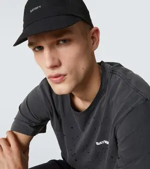 Satisfy Logo Running Cap - Black
