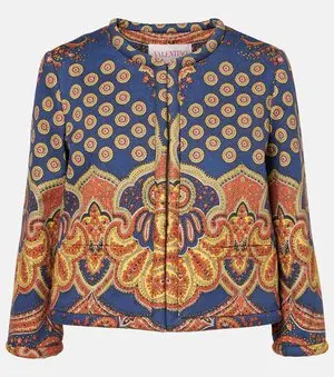 Valentino Garavani Voyage Imaginaire Cotton Jacket
