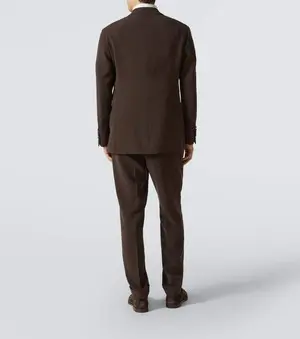 Brunello Cucinelli Double-breasted Linen Suit