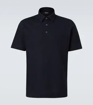 Zegna Logo Polos For Men