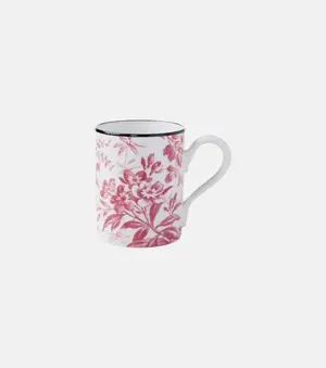 Gucci Herbarium Porcelain Mug - White