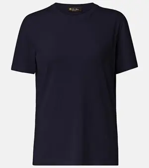 Loro Piana Angera Cotton Jersey T-shirt - Blue