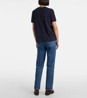 Loro Piana Angera Cotton Jersey T-shirt - Blue