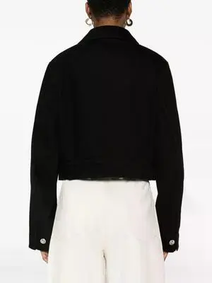 LEMAIRE Cropped Jacket - Black