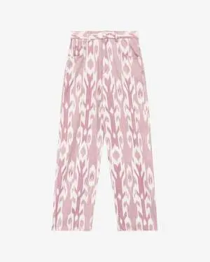 MARANT ETOILE Joanny Ikat Print Pants