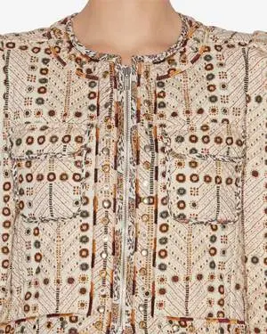 MARANT ETOILE Christy Jacket - Ecru