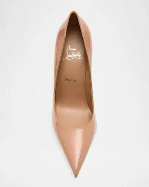 CHRISTIAN LOUBOUTIN 100mm Miss Z Patent Pumps - Black