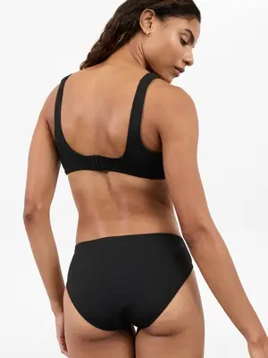 Athleta Hipster Full Coverage Swim Bottom - Black