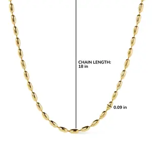 ANA LUISA Capri Ball Chain Necklace