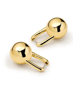 ANA LUISA Perry Sphere Statement Earrings - Gold