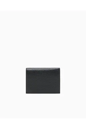 Emporio Armani Tumbled Leather Compact Wallet