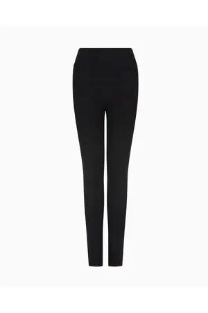 EA7 Core Lady Stretch-cotton Leggings