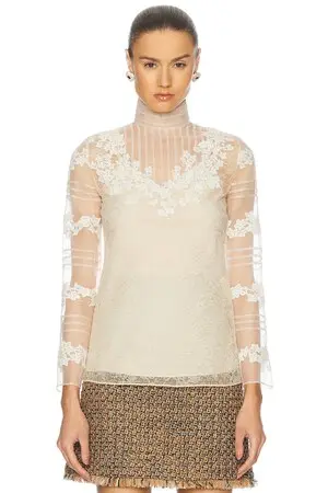 Valentino Garavani Roses Dentelle Top