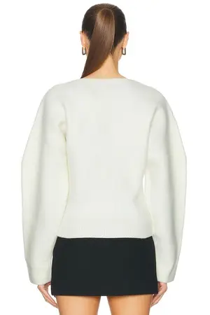 EAVES Arlet Knit Cardigan - Ivory