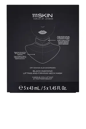 111SKIN Black Diamond Lifting And Firming Neck Mask 5 Pack - N,a