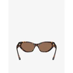 JIMMY CHOO Cat-eye Frame Sunglasses - Brown