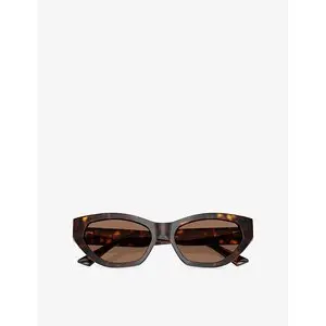 JIMMY CHOO Cat-eye Frame Sunglasses - Brown