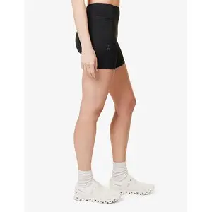On Performance Mid-rise Stretch-woven Shorts - Black