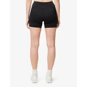 On Performance Mid-rise Stretch-woven Shorts - Black