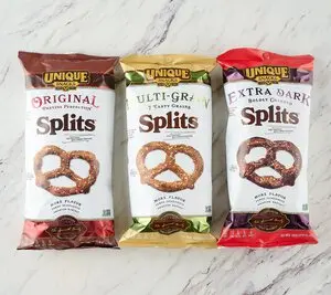 UNIQUE SNACKS Bags Pretzel Splits
