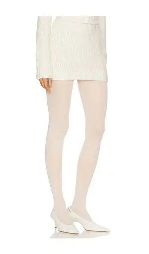 HELSA Annabelle Knit Skirt - Ivory