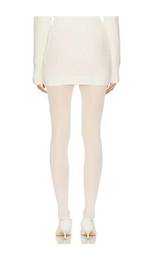 HELSA Annabelle Knit Skirt - Ivory