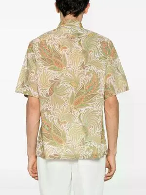 Etro Paisley-print Shirt - Green