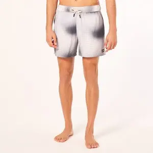 Oakley Sand Pixel Rc 16" Beach Shorts - Gray