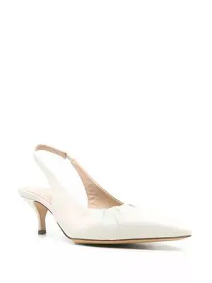 Fabiana Filippi 70mm Leather Slingback Pumps