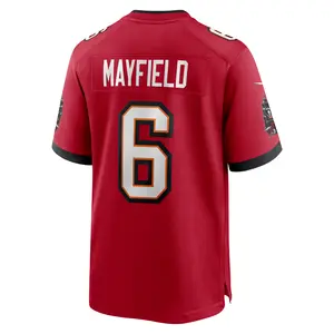 Nike Baker Mayfield Tampa Bay Buccaneers Nfl Game Jersey - Red