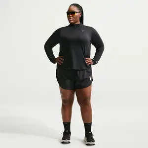 Nike Swift Dri-fit Uv 1/4-zip Running Top
