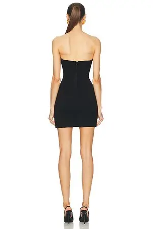 AREA Crystal Mini Dress