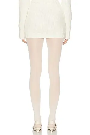 HELSA Annabelle Knit Skirt - Ivory