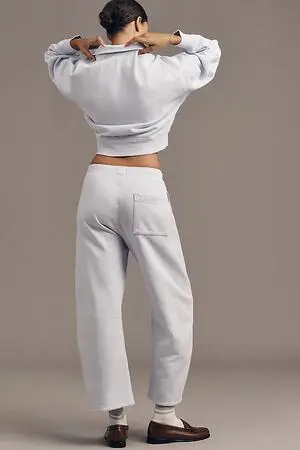 Citizens Of Humanity Miro Barrel-leg Sweatpants - Periwinkle