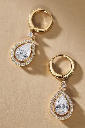 Nadri Pear Drop Earrings