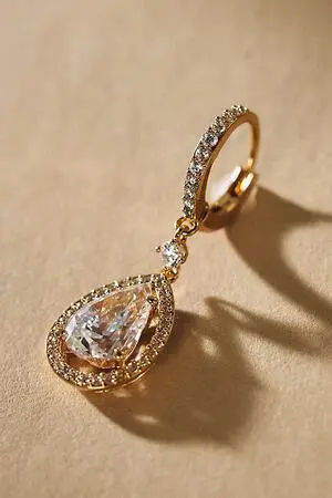 Nadri Pear Drop Earrings