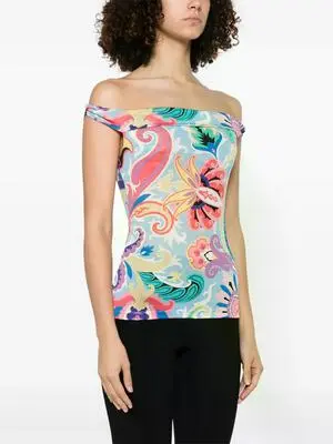 Etro Paisley-print Tank Top