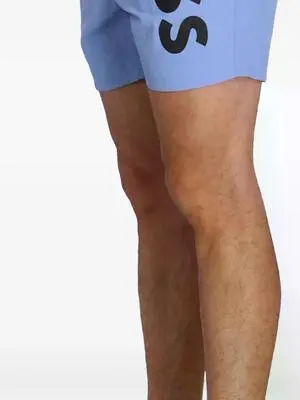 BOSS Logo-print Swim Shorts